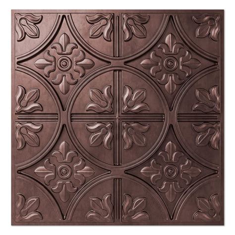Reviews For Art3dwallpanels Antique Bronze 2 Ft X 2 Ft Pvc Decorative