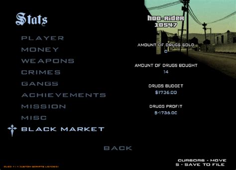GTAG The Black Market Mod