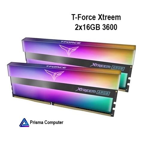 Jual Memory Team T Force Xtreem Argb 32gb 16gbx2 3600 Mhz Ddr4 Shopee Indonesia
