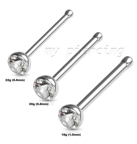 Difference Between 20g And 22g Nose Ring Store Bellvalefarms Com