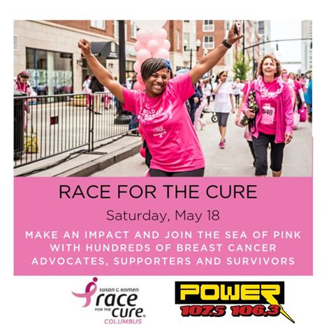 2019 Susan G Komen Race For The Cure Power 1075
