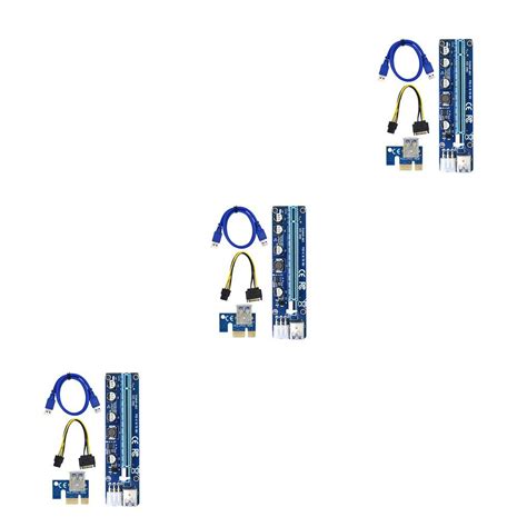 Seitruly Pci E Board 1x A 16x Adaptador Extender Tarjeta Gpu Extensor