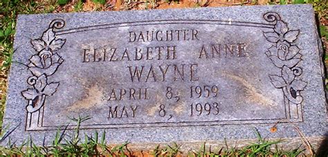 Elizabeth Ann Wayne 1959 1993 Find A Grave Memorial