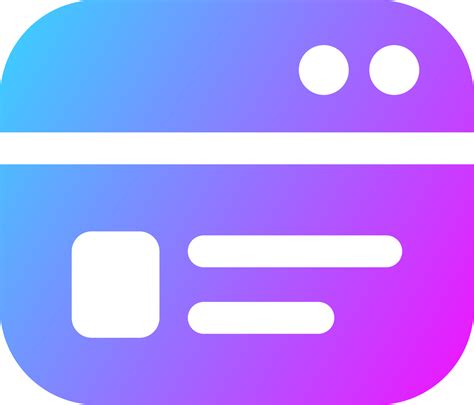 Credit Card Icon In Gradient Colors Payment Card Signs Illustration 21779389 Png