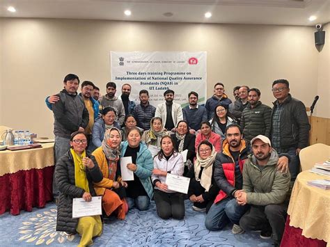Three Days Training Programme On Implementation Of National Quality