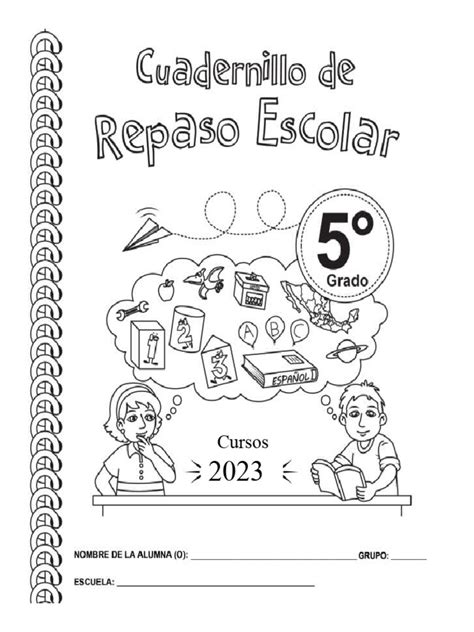 Cuadernillo Quinto Grado Pdf