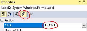 Vb Net Labels Click Events Stack Overflow