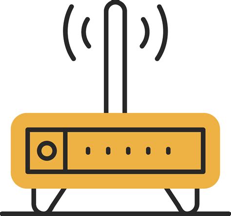 Modem Skined Filled Icon 41738023 Vector Art At Vecteezy