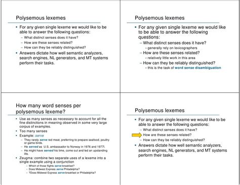 Lexical Semanticswsd1