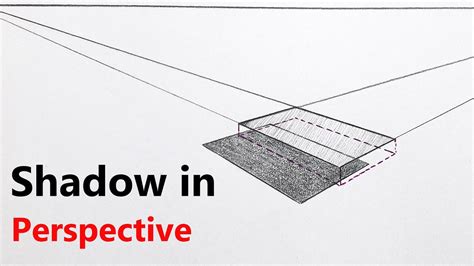 Shadows In Perspective How To Draw The Shadow Of Floating Objects