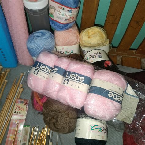 Take All Yarn And Croochet Hook On Carousell