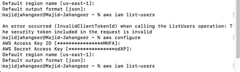 unable to connect aws security labs other ine community