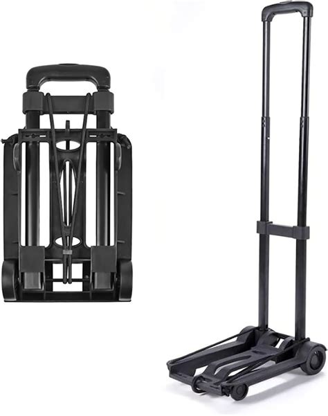 Amazon co jp キャリーカート 台車 小型 折りたたみ アウトドア 軽量 小さい コンパクト 荷締めゴム付き ブルー