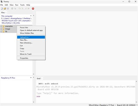Working With Micropython Waveshare Documentation Platform