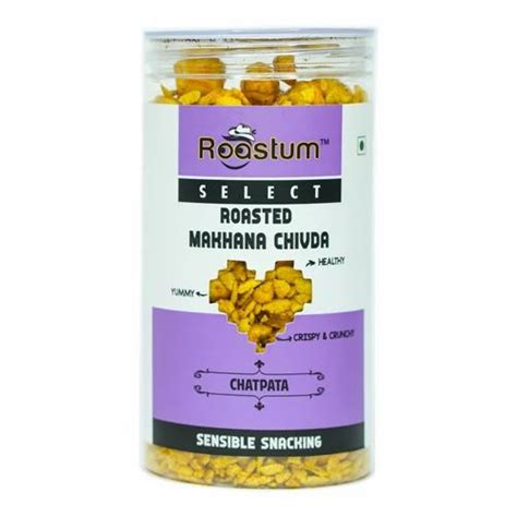 Roasted Makhana Chidva Chatpata 160g Gluten Free No Preservatives
