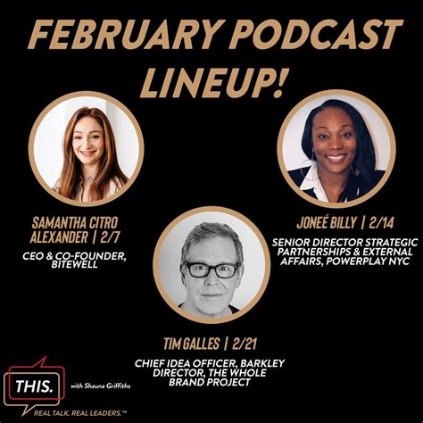 Podcast This Slgimpact Nonprofit Socialimpact Purpose Joneé Billy