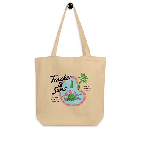 Tracker And Sons Organic Tote Bag The Tim Tracker