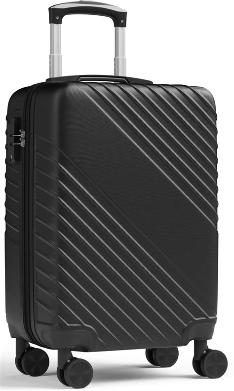 21 Inch Carry On Luggage Abs Hardside Suitcase With