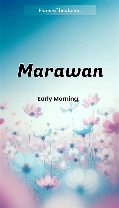 Marawan Name Meaning And Origins Nicknames Sibling Ideas