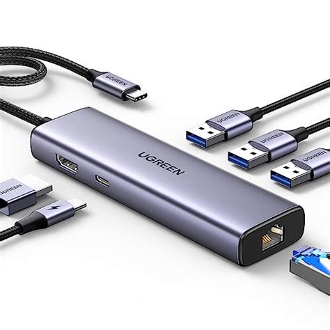 Ugreen Usb C 6 In 1 Multifunction Adapter 15cm Cm51215598 Datablitz