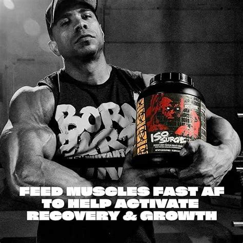 Mutant Iso Surge Whey Protein Isolate Powder Acts Fast To Help Recover