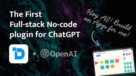 The First No Code Plugin For ChatGPT YouTube