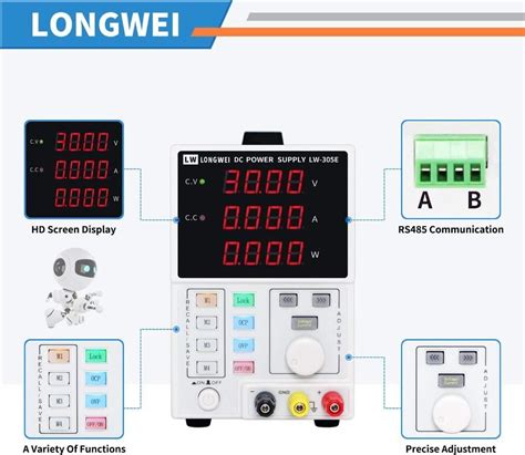 Programmable Dc Power Supply 30v5a Variable Regulated Power Supply