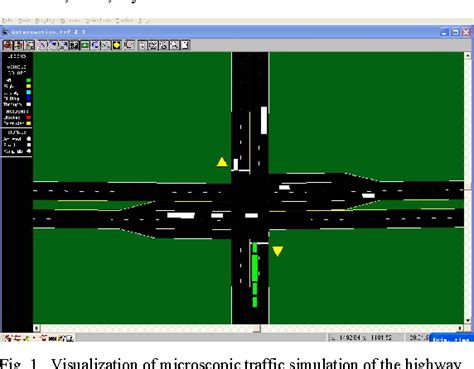 Figure 1 From Analysis Of A Yield Controlled Highway Intersection Using Microscopic Traffic