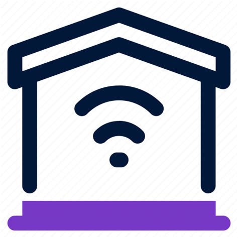 Smart Home House Technology Futuristic Icon Download On Iconfinder