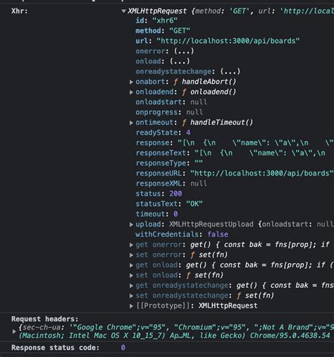 Intercept Does Not Provide Statuscode And Response Body In Gui