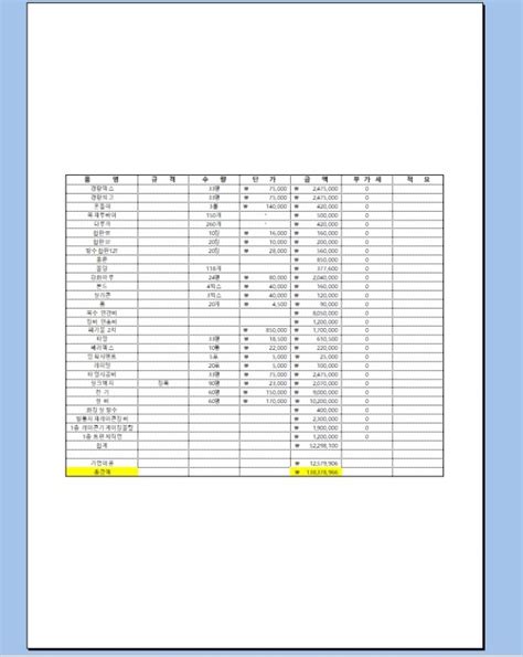 2007엑셀 1페이지에 꽉차게 인쇄 네이버 지식in