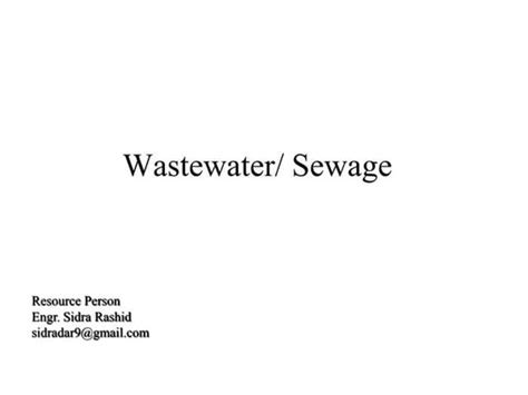 Common Effluent Treatment Plant Ppt