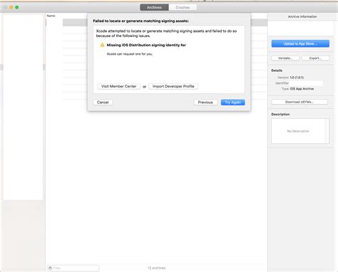 Iphone Missing Ios Distribution Signing Identity For App Stack Overflow