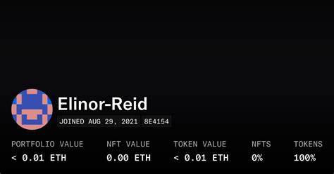 Elinor Reid Profile Opensea