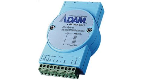 Adam 4541 Advantech Media Converter Fibre Multi Mode Rs232 Rs422 Rs485 Fibre Ports 2st