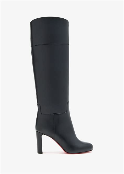 Christian Louboutin Loo Boota 85 Boots For Women Black In Uae Level