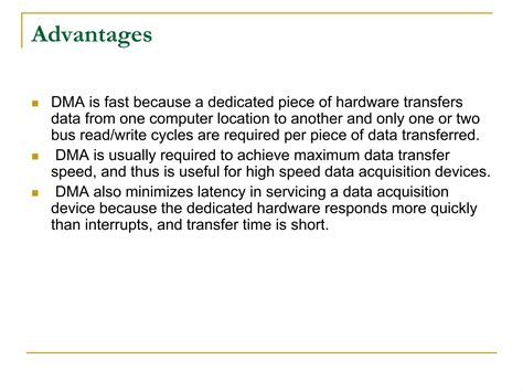 Direct Memory Access Ppt Pptx