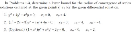 In Problems 1 3 Determine A Lower Bound For StudyX