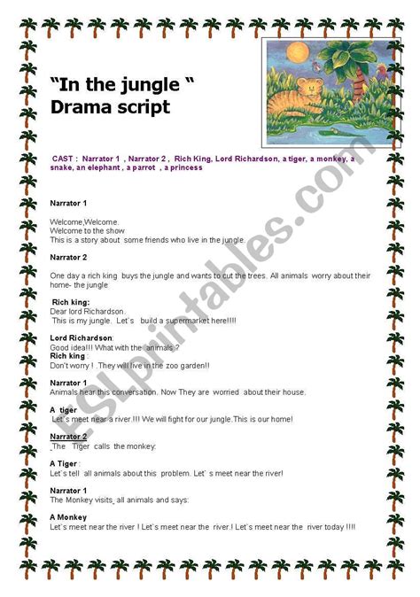 Dramatic Dialogue Scripts