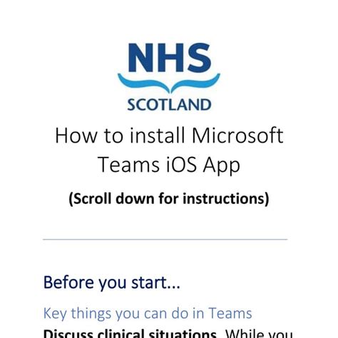 How To Install Microsoft Teams Ios App Pdf