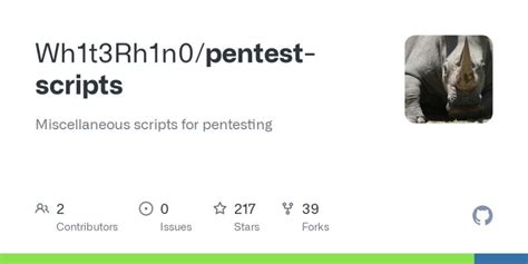David Mchale On Linkedin Github Wh1t3rh1n0pentest Scripts