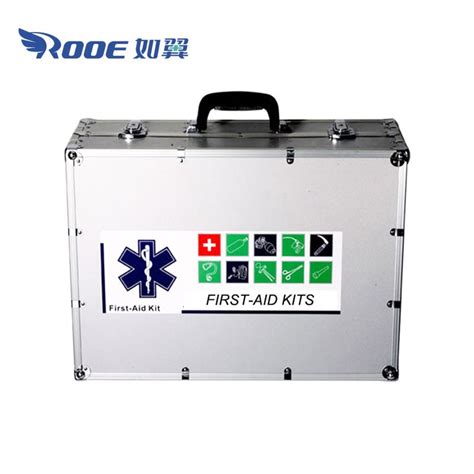 First Responder Medical Kit First Aid Kit Aluminum Case