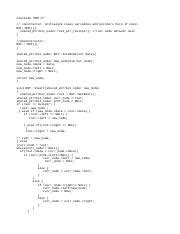 Bst Cpp Include Bst H Constructor Initialize Class Variables And