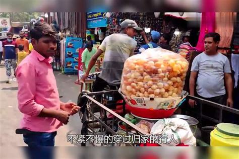 印度超人气的国民小吃酸汤脆脆球，厨师用心，顾客放心
