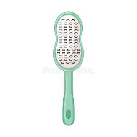 Woman Callus Remover Cartoon Vector Illustration Stock Vector