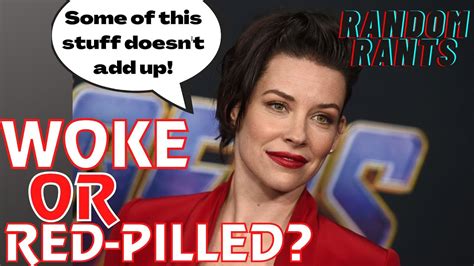 Random Rants Marvel Actress UPSETS The Woke Mob Calls For Evangeline