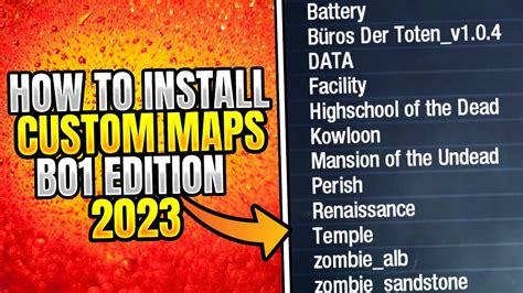 HOW TO INSTALL BO1 CUSTOM ZOMBIES MAPS IN 2023 QUICK EASY YouTube