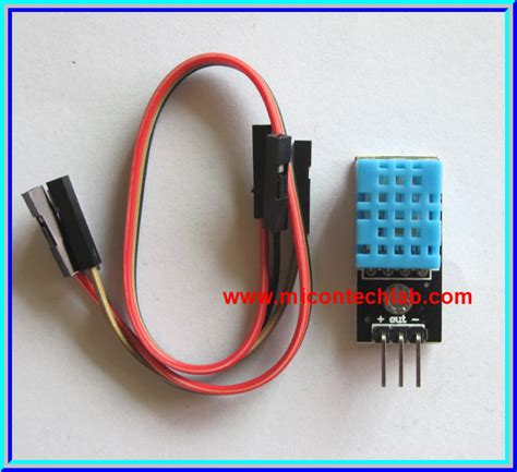 Dht11 Digital Temperature And Humidity Sensor Module ตัวแทนจำหน่ายไมโครคอนโทรลเลอร์ Arduino