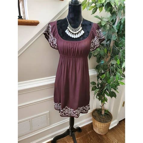 One Clothing Button Knee Length Dresses For Women Mercari