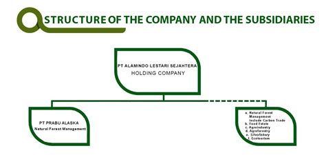 Company Structure And Subsidiaries Pt Alamindo Lestari Sejahtera